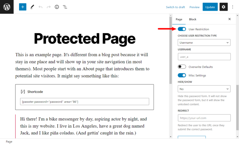 How to Restrict Page Access to Logged-In Users in WordPress