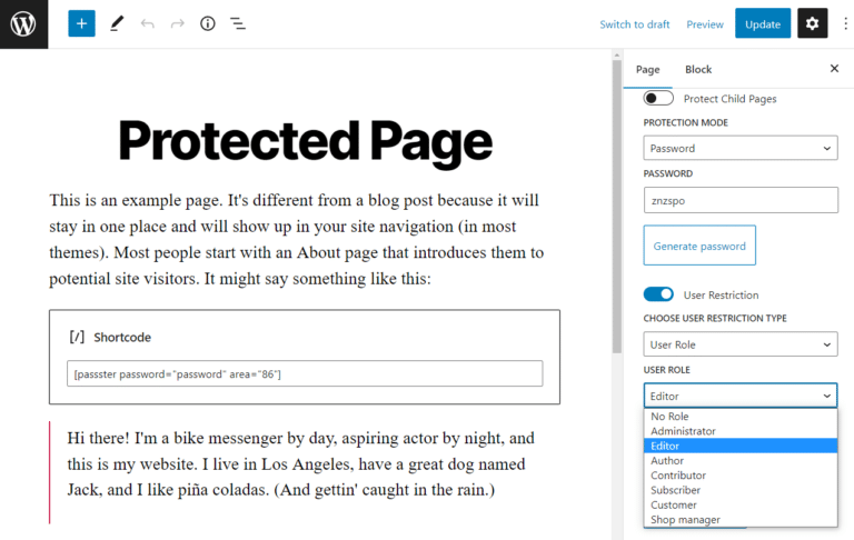 How to Restrict Page Access to Logged-In Users in WordPress